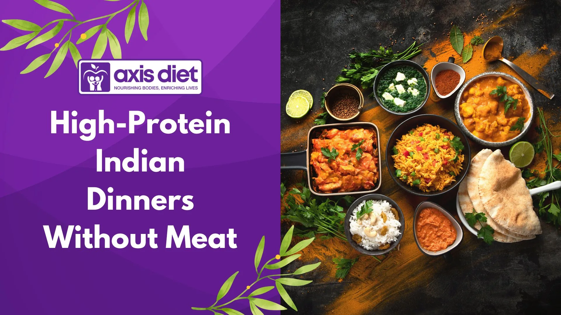 High-Protein Indian Dinners Without Meat